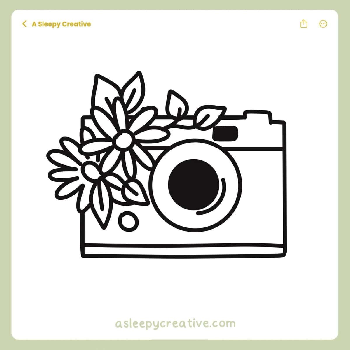 33 Simple Flower Drawing Ideas - a sleepy creative
