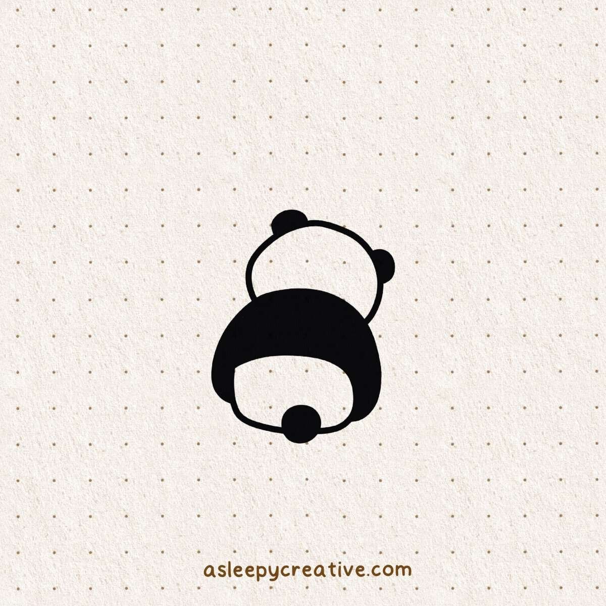 32 Easy Panda Drawing Ideas