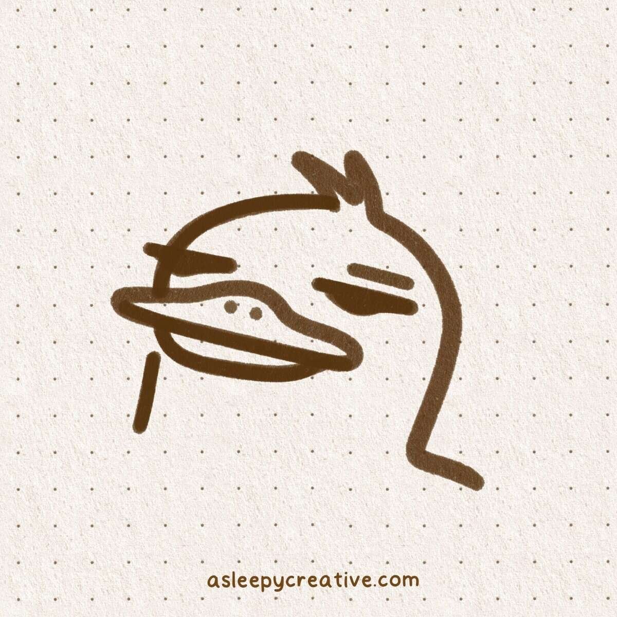 38 Small Quick Doodles to Draw When Bored - a sleepy creative