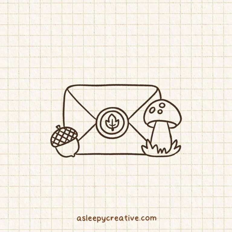 40 Cute and Easy Fall Drawing Ideas