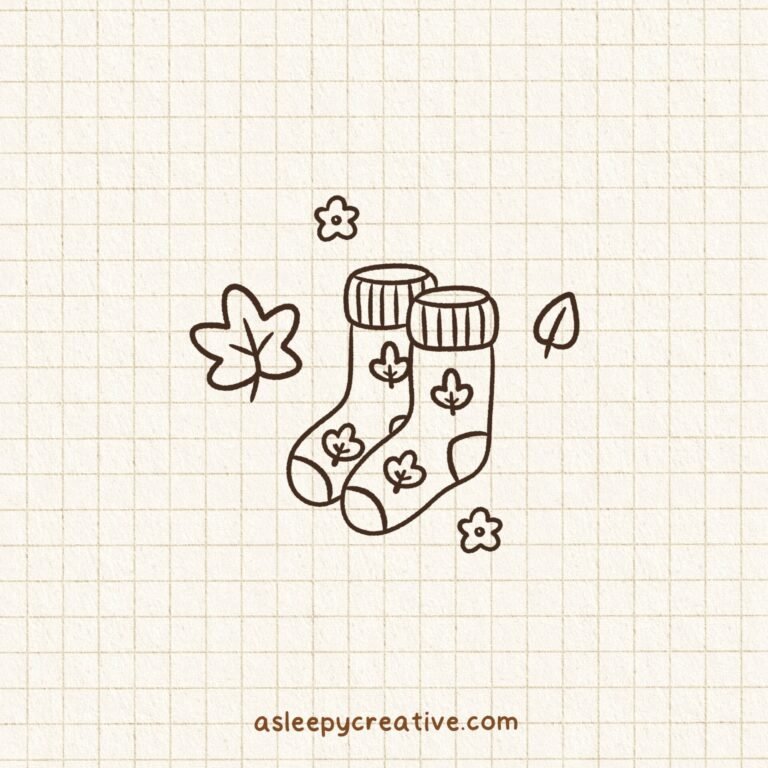 40 Cute and Easy Fall Drawing Ideas