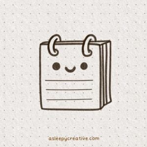 22 Easy Cozy Stationery Drawing Ideas
