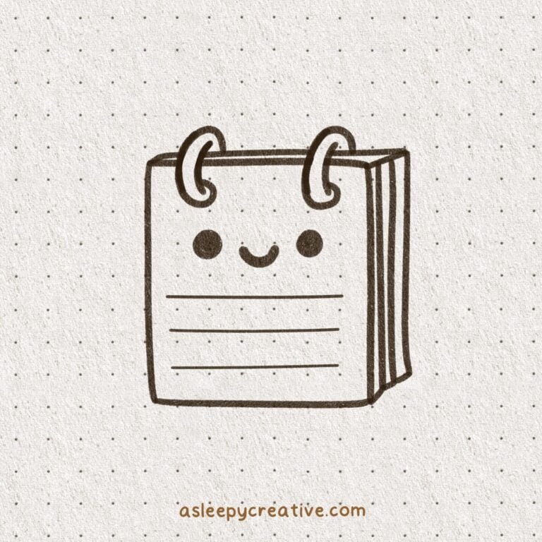 22 Easy Cozy Stationery Drawing Ideas