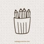 22 Easy Cozy Stationery Drawing Ideas