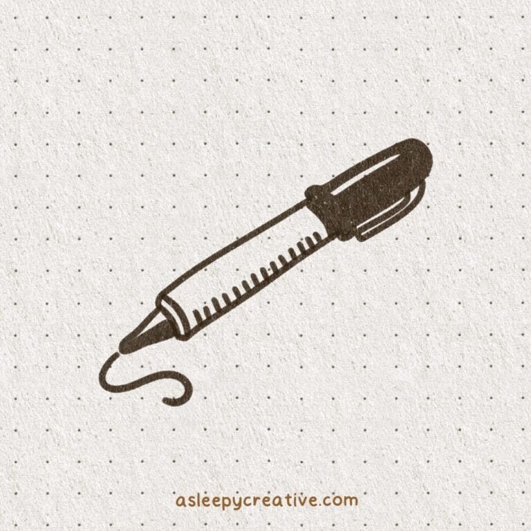 22 Easy Cozy Stationery Drawing Ideas