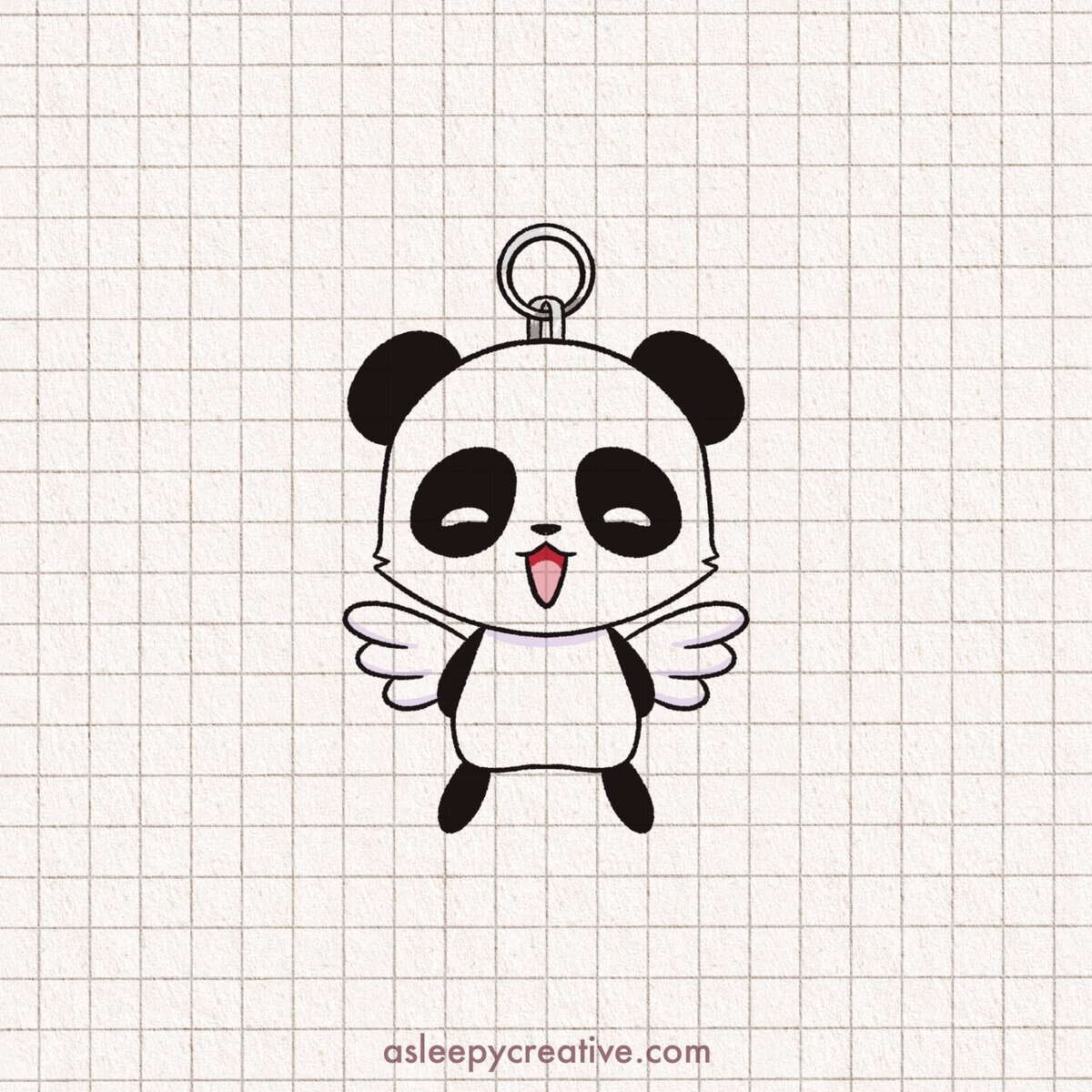 32 Easy Panda Drawing Ideas - a sleepy creative