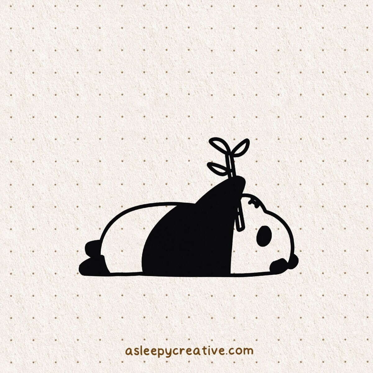 32 Easy Panda Drawing Ideas - a sleepy creative