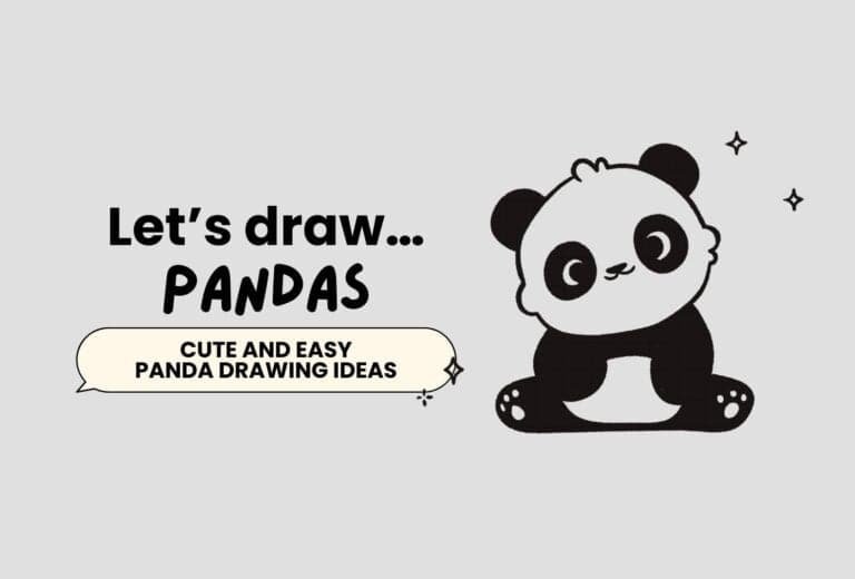 32 Easy Panda Drawing Ideas