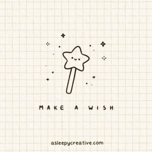 24 Cute Easy Whimsical Drawing Ideas - a sleepy creative
