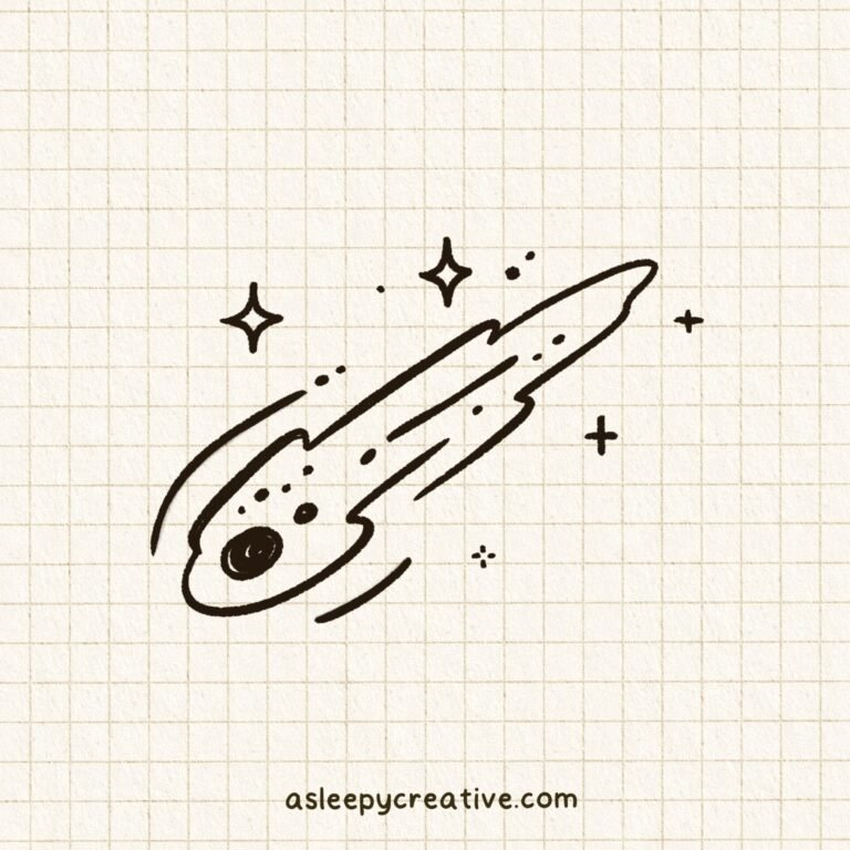 24 Cute Easy Whimsical Drawing Ideas - a sleepy creative