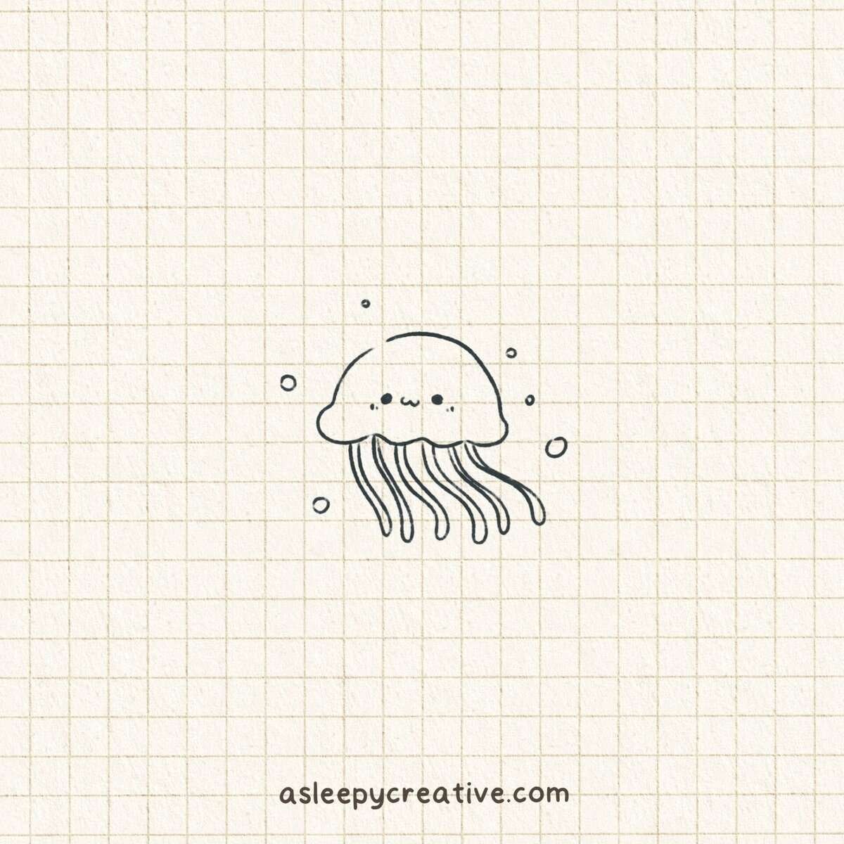 24 Cute Easy Whimsical Drawing Ideas - a sleepy creative