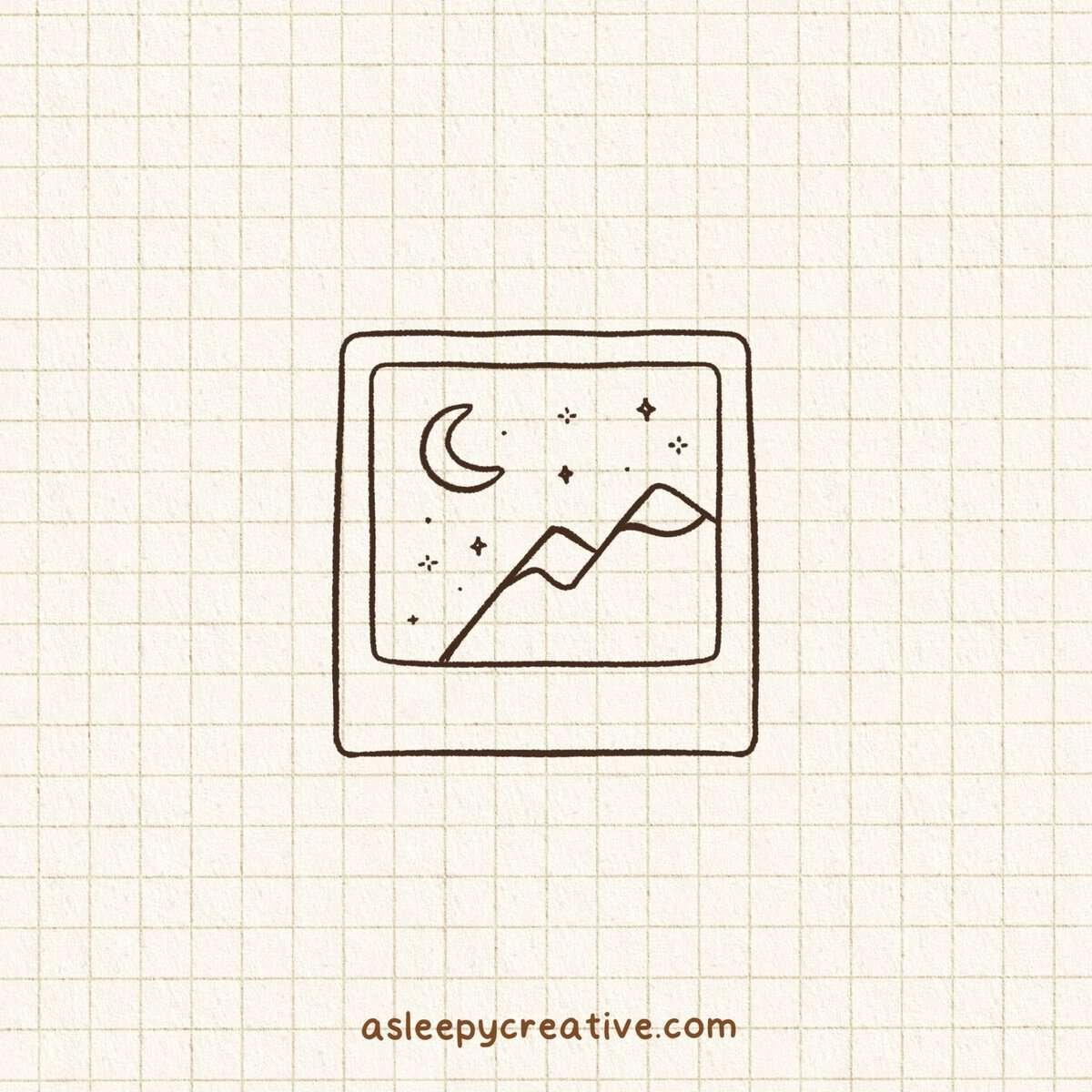 38 Small Quick Doodles to Draw When Bored - a sleepy creative