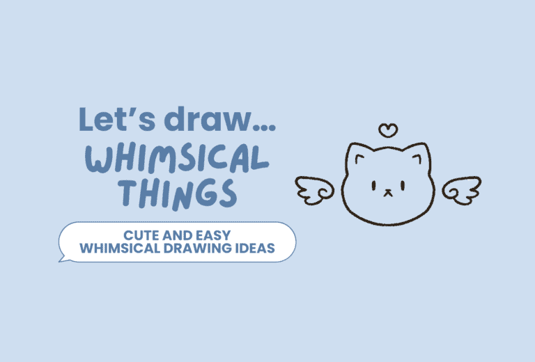 24 Cute Easy Whimsical Drawing Ideas - a sleepy creative