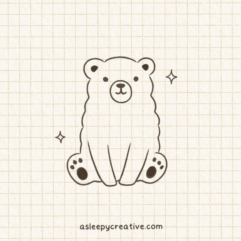 22 Cute and Easy Bear Drawing Ideas