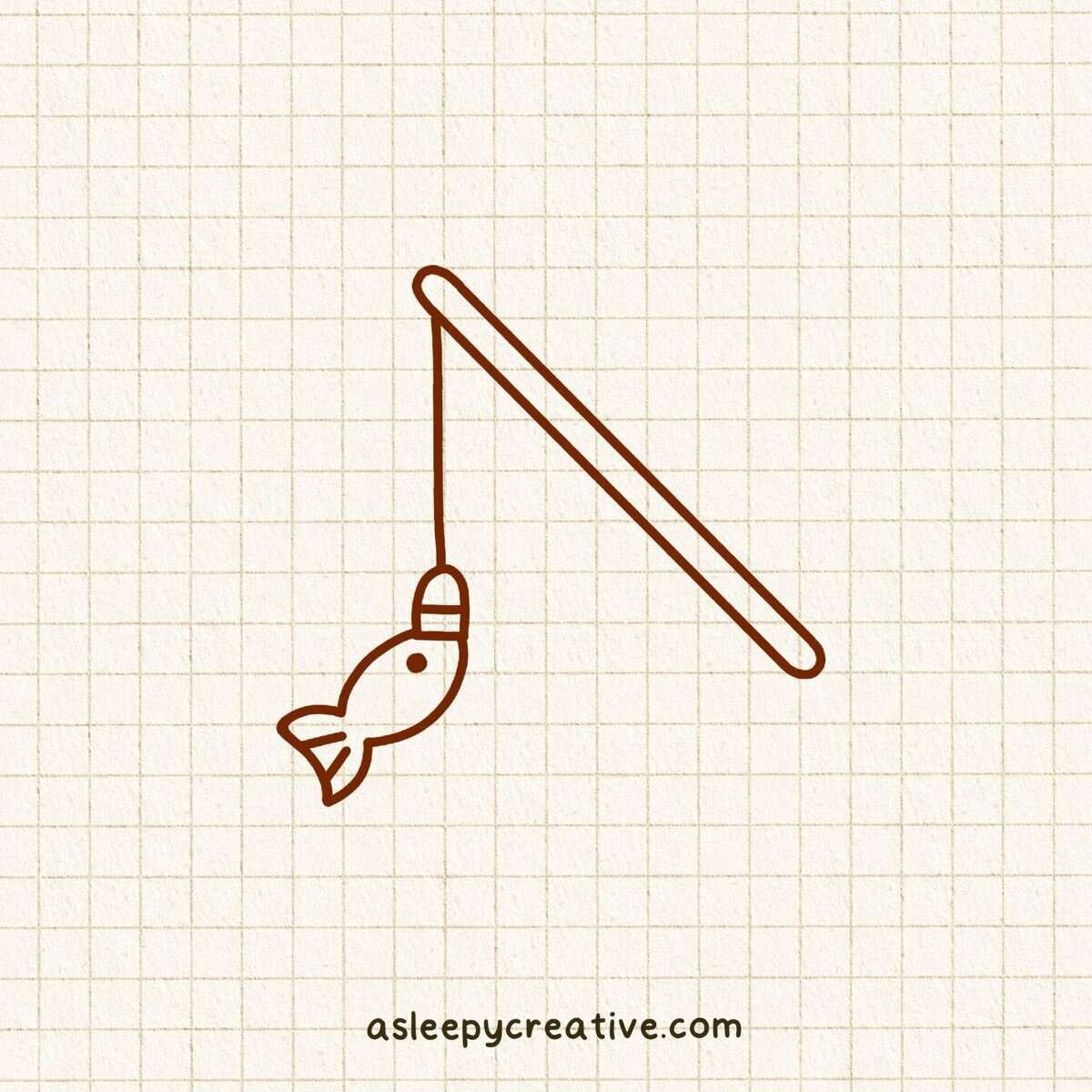 27 Easy Fish Drawing Ideas - a sleepy creative