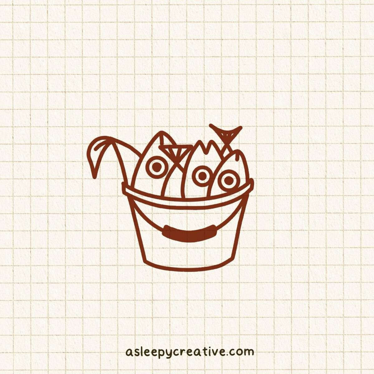 27 Easy Fish Drawing Ideas - a sleepy creative