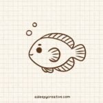 27 Easy Fish Drawing Ideas - a sleepy creative