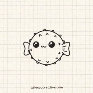 27 Easy Fish Drawing Ideas - a sleepy creative