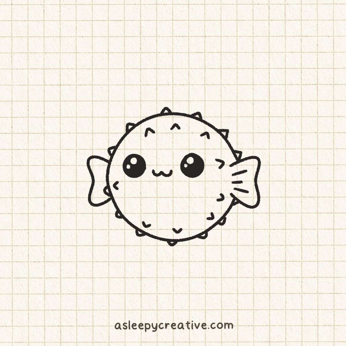 27 Easy Fish Drawing Ideas - a sleepy creative