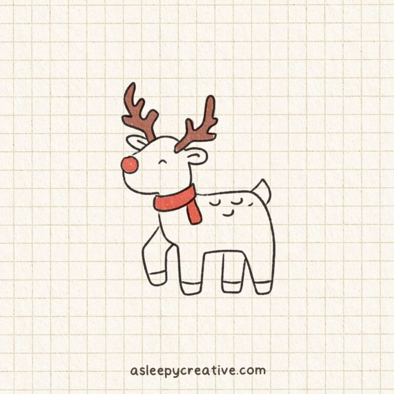 Cozy Christmas & Winter Drawing Ideas to Warm Your Sketchbook - a ...