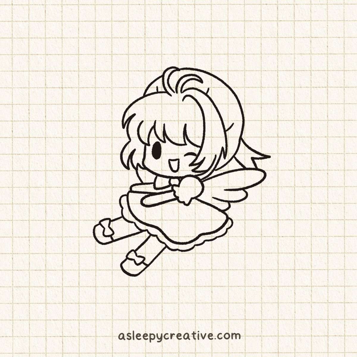 16 Cute CardCaptor Sakura Drawing Ideas