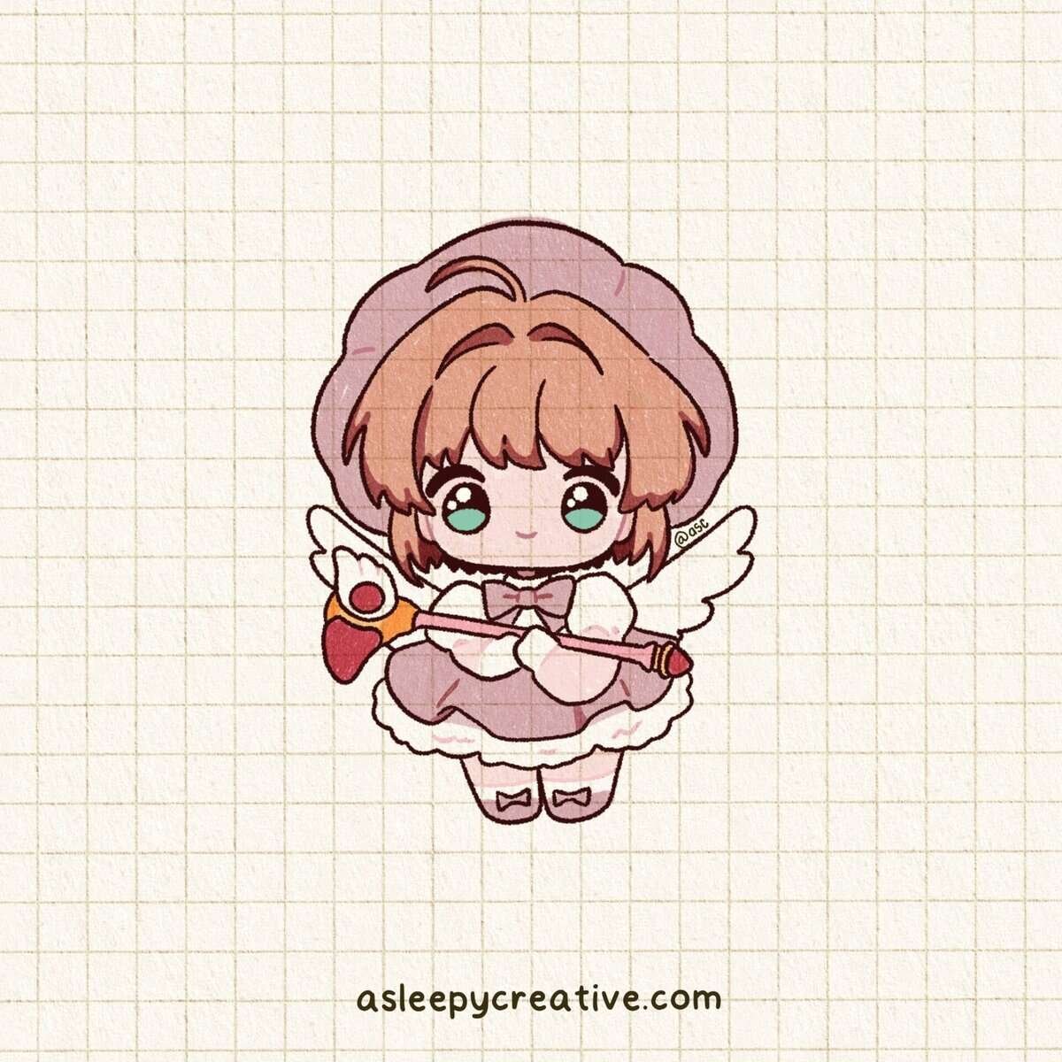 16 Cute CardCaptor Sakura Drawing Ideas