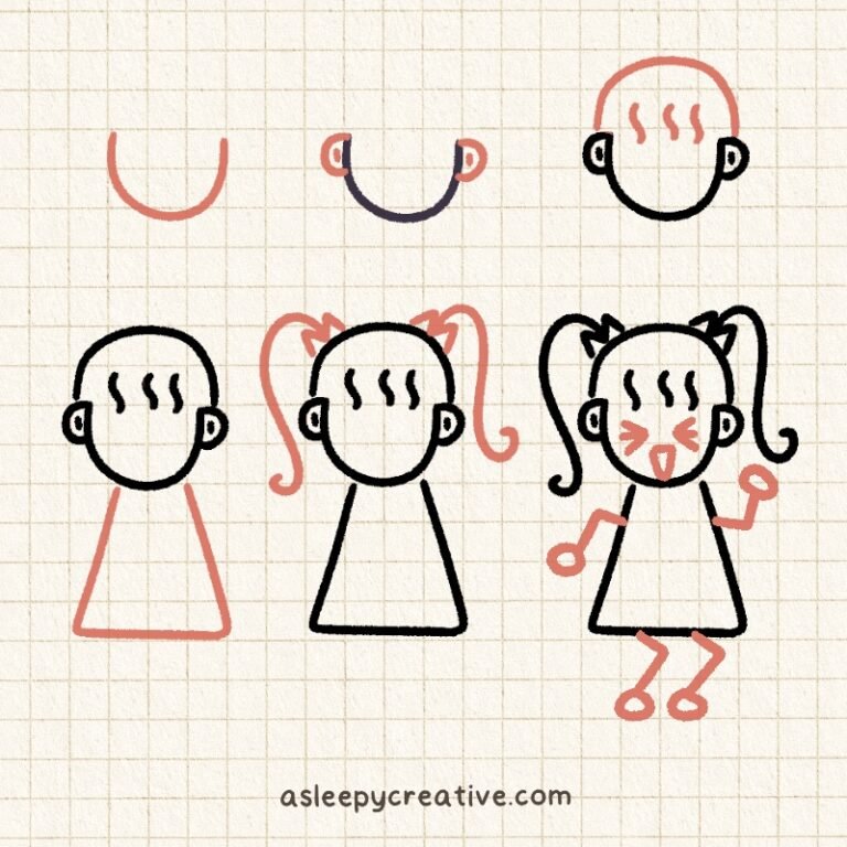 30+ Cute Drawing Ideas: Easy Step-by-Step Tutorials for Beginners