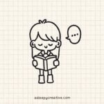 29 Cute and Easy Chibi Girl Drawing Ideas - a sleepy creative