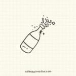 Easy & Cute New Year Drawing Ideas