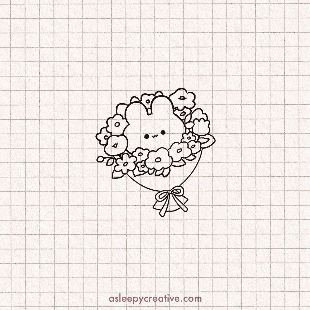 23 Cute & Easy Bunny Drawing Ideas