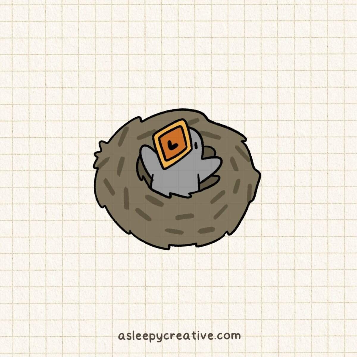 30+ Cute and Easy Bird Drawing Ideas - a sleepy creative