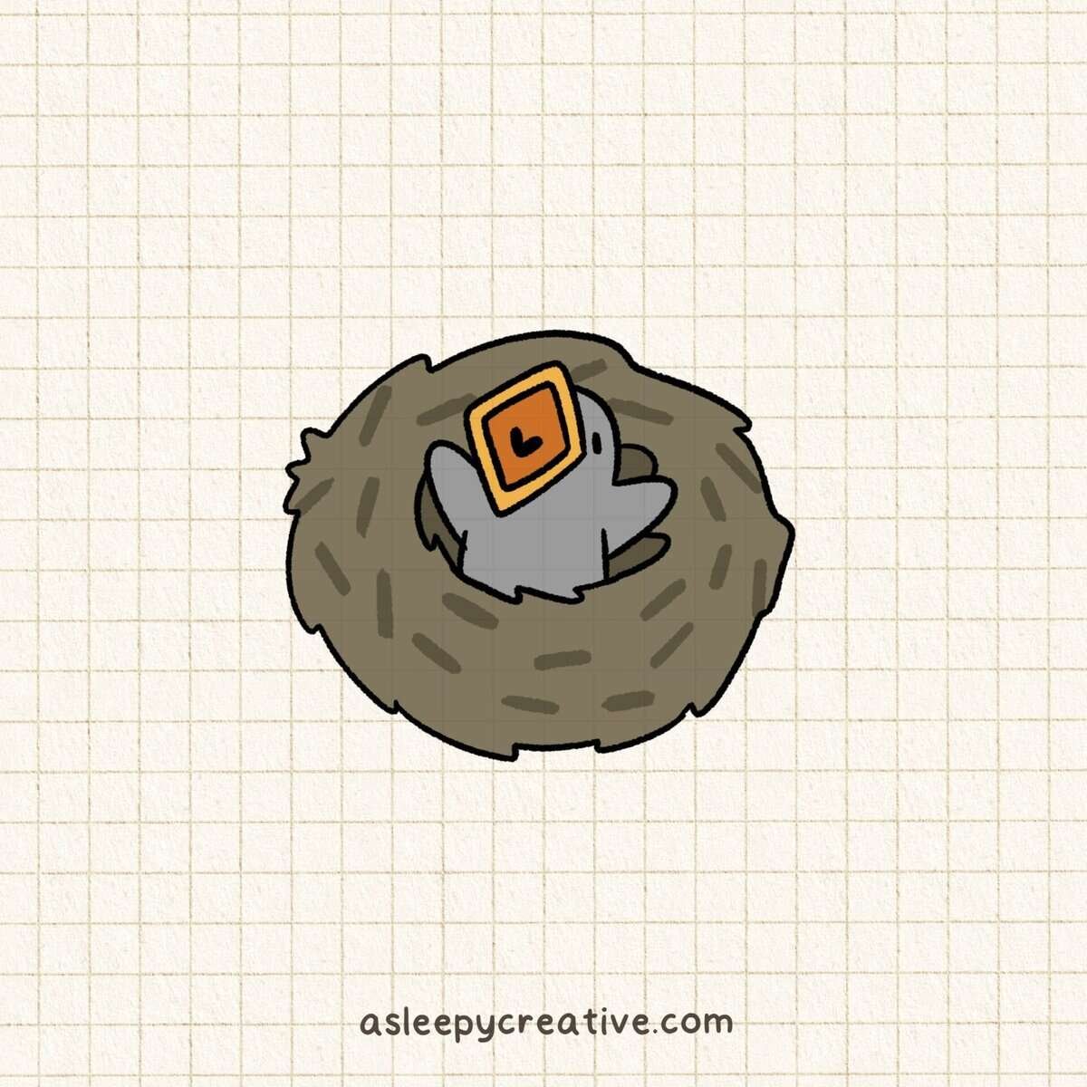 30+ Cute and Easy Bird Drawing Ideas - a sleepy creative