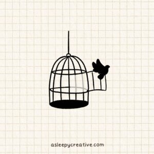 30+ Cute and Easy Bird Drawing Ideas - a sleepy creative