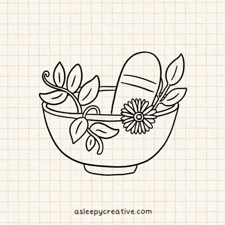 25+ Cute and Easy Plant Drawing Ideas