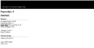 Best Idle Games like Universal Paperclips - a sleepy creative