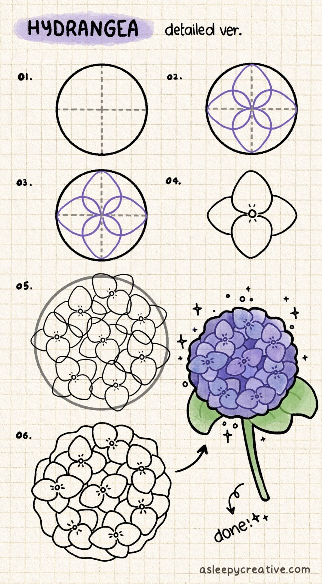 33 Simple Flower Drawing Ideas - a sleepy creative