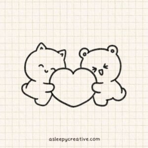 Sweet Friendship Drawing Ideas You Can Try Today