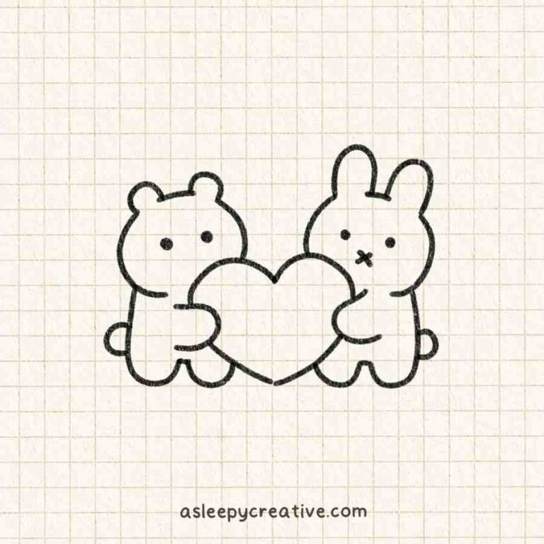 Sweet Friendship Drawing Ideas You Can Try Today
