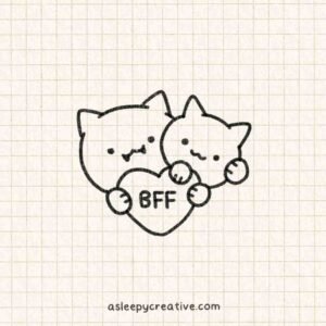 Sweet Friendship Drawing Ideas You Can Try Today
