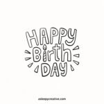 Easy Birthday Drawing Ideas for Cards & Homemade Gifts (Perfect for ...