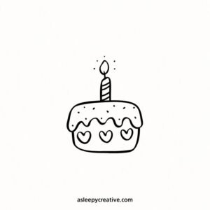 Easy Birthday Drawing Ideas for Cards & Homemade Gifts (Perfect for ...