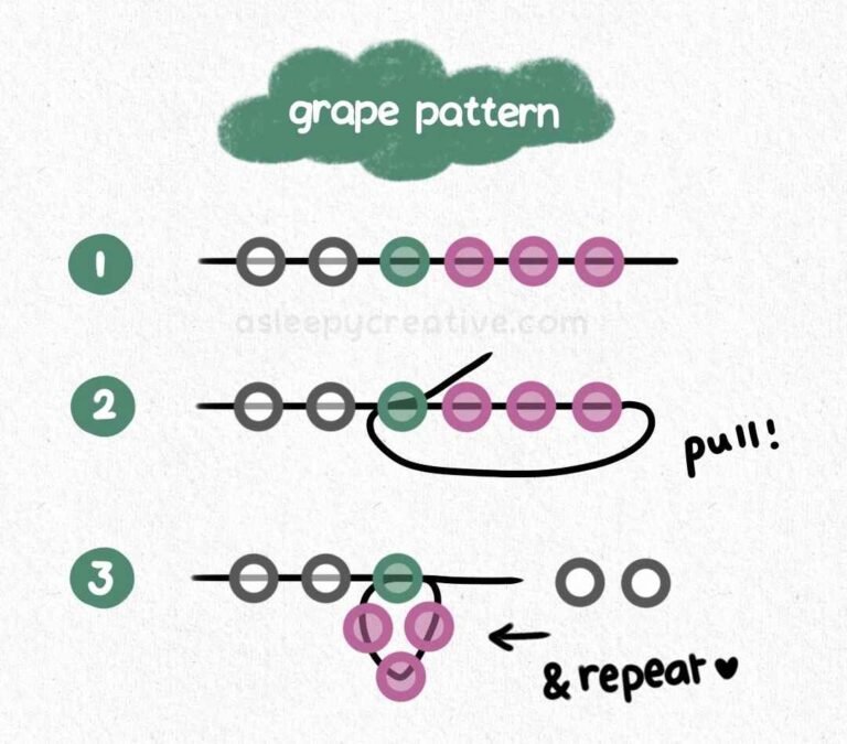 Easy Beading Patterns for Beginners: Step-by-Step Instructions