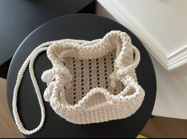 Easy Crochet Bucket Bag Pattern – Free Tutorial with Step-by-Step ...