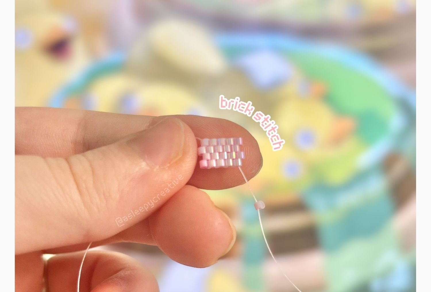 How to Brick Stitch: A Visual Guide (Foundations, Basics, Increases ...