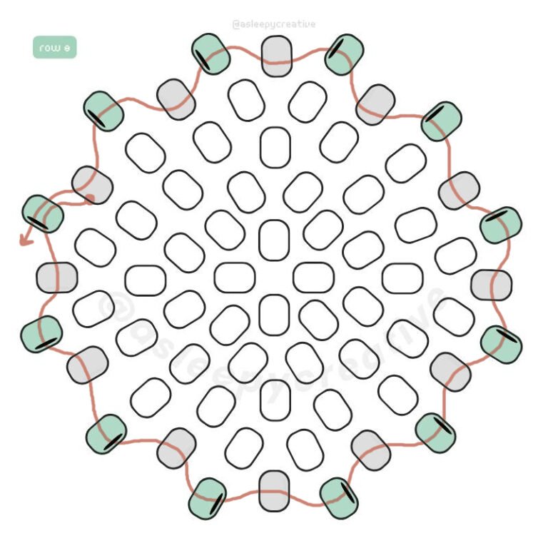 How to Make a 3D Beaded Ball for Beginners - a sleepy creative